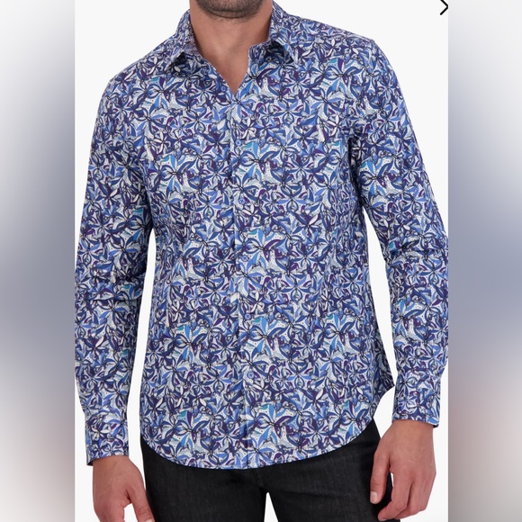 Robert Graham | Shirts | Robert Graham Long Sleeve Mens Size Large ...